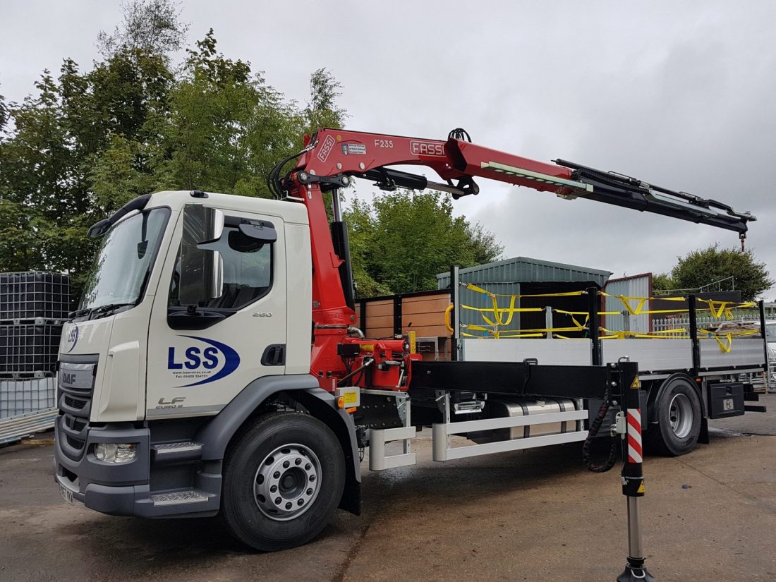 GVW Crane Lorries | 18-tonne HIAB Hire | Lift and Shift
