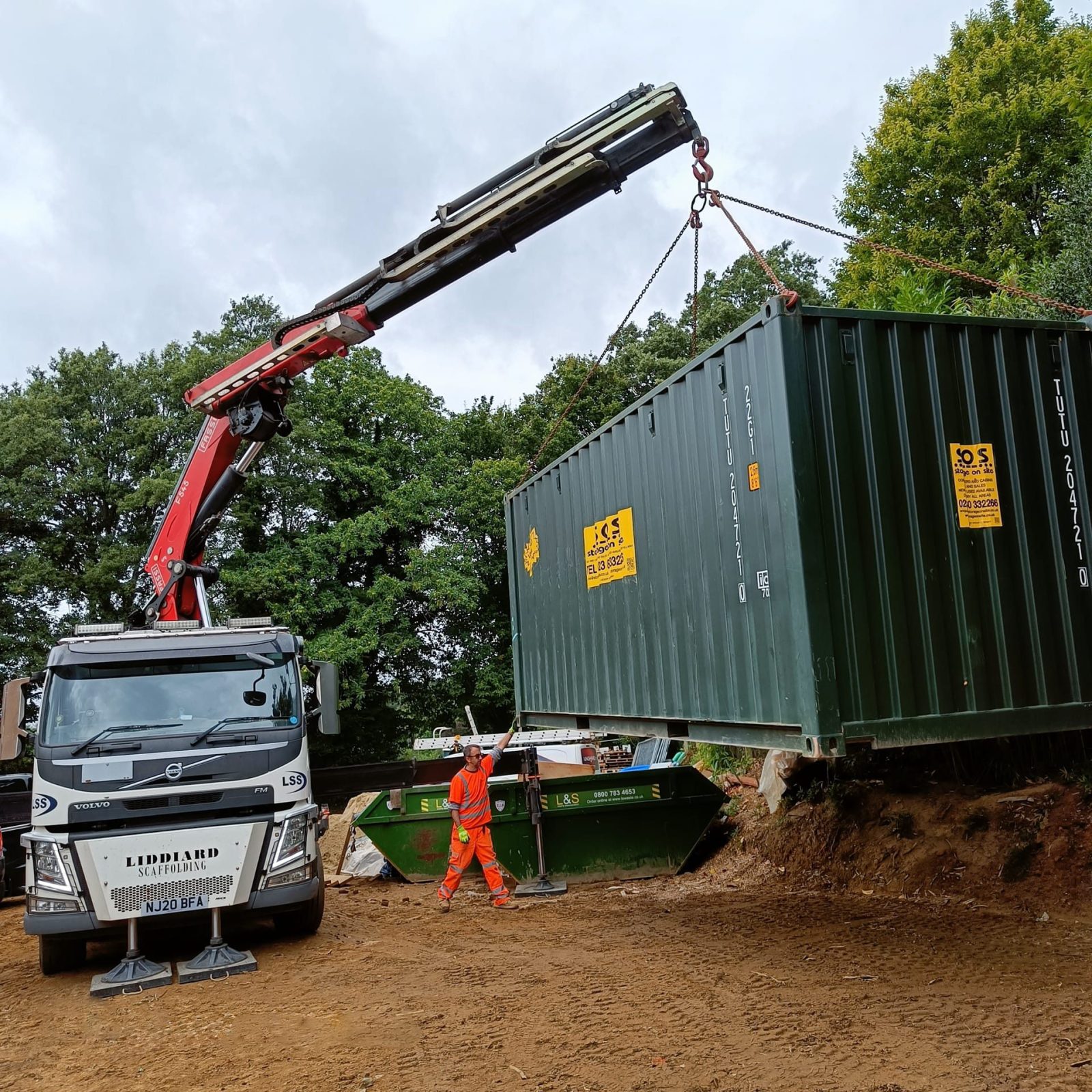 HIAB Hire | Lorry Mounted Cranes in Hampshire